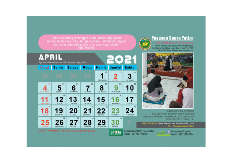 Contoh Desain Kalender Meja Untuk Inspirasi Pemula - BerkahCreative.com